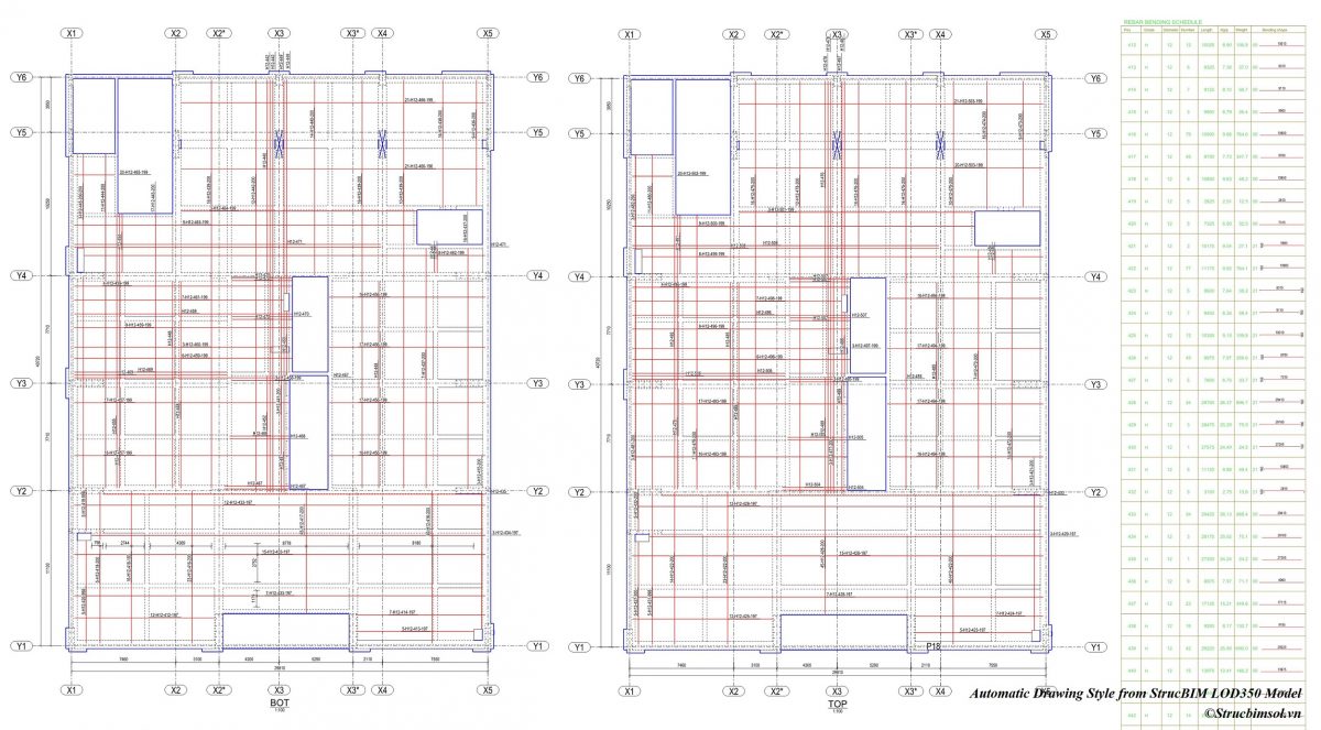 Highrise Structural BIM Model (LOD350-400) – Structural BIM Solutions