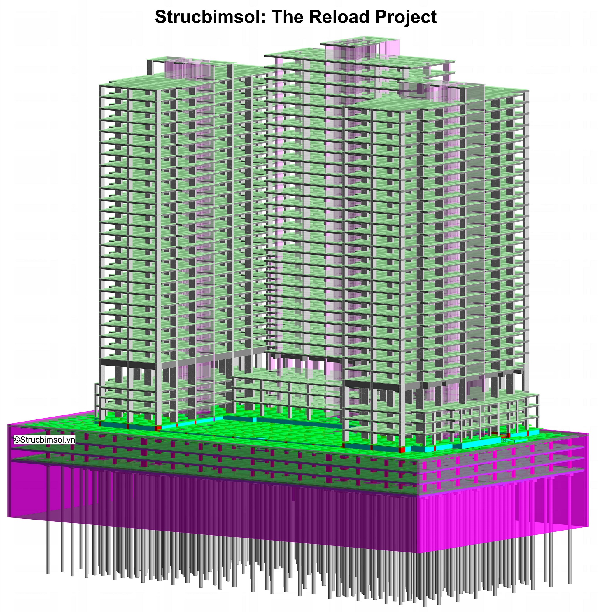 The Reload Project – “Dự án Bình cũ Rượu mới” – Structural BIM Solutions